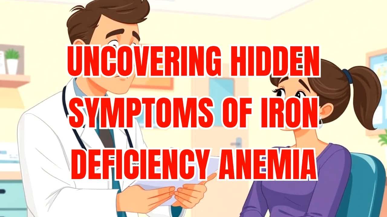 Uncovering Hidden Symptoms of Iron Deficiency Anemia!